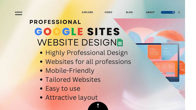 Design a professional google sites website for you by Osamaaslam | Fiverr