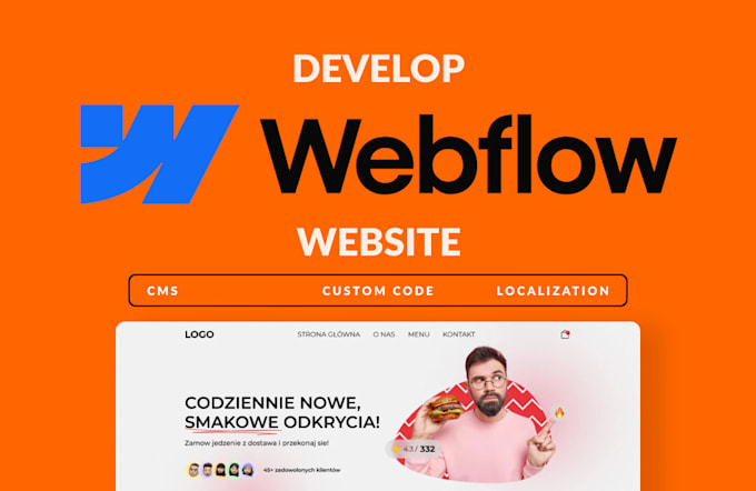 Develop webflow website, webflow developer, convert figma to webflow by Maciekpochron | Fiverr