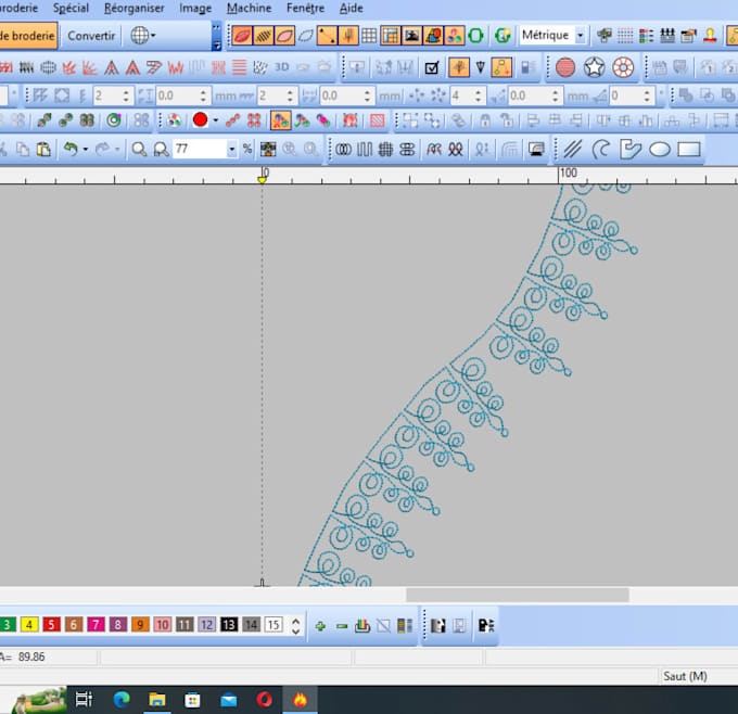 Logo embroidery design in wilcom dst emb files by Yuumaa | Fiverr