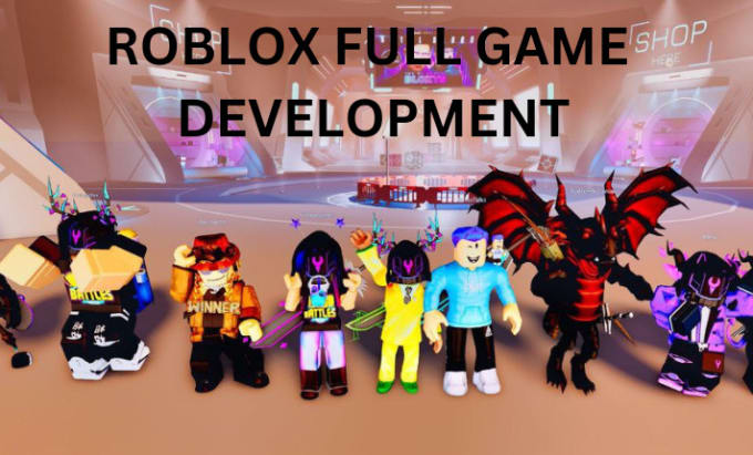 Create roblox game, build full roblox game, roblox full game creation ...