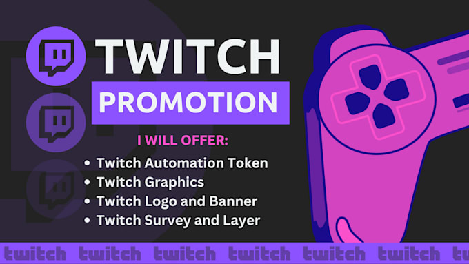 Grow your twitch stream into next status by Vanderberg345 | Fiverr