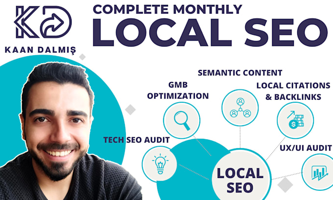 Do monthly local seo service and google maps ranking by Kaandalmis | Fiverr