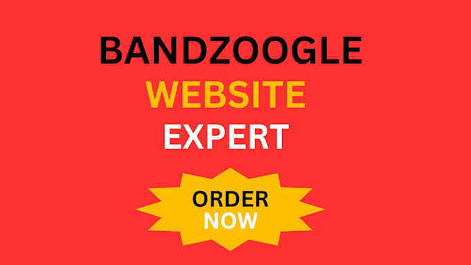 Design and redesign your bandzoogle website by Joseph_balogun | Fiverr