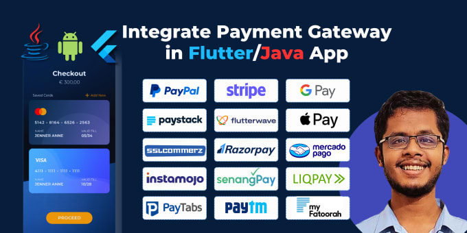 Integrate any payment gateway in flutter app by Bizsailor | Fiverr Integrate any payment gateway in flutter app by Bizsailor | Fiverr