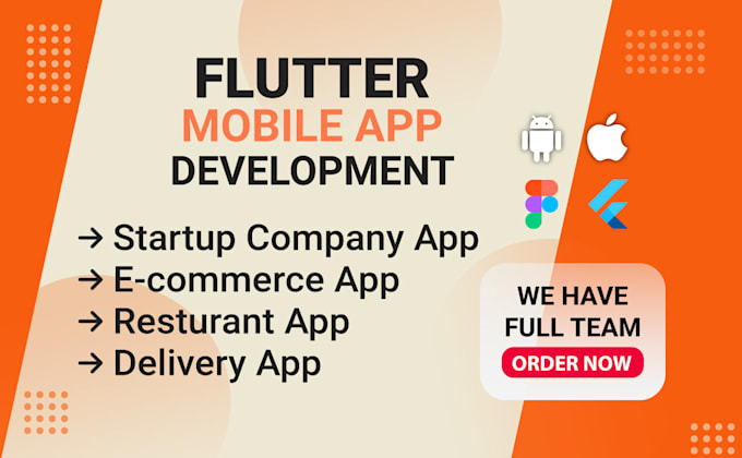 Do mobile app development using flutter, flutter developer by ...