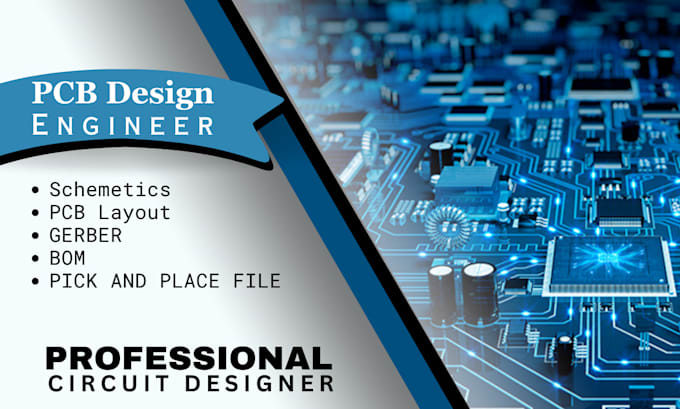 Design pcb for your electronics engineering circuits by Src_coder99 ...