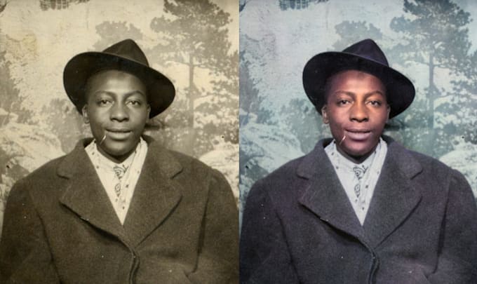 Colorize any uncolored photo by Leroy9624 | Fiverr