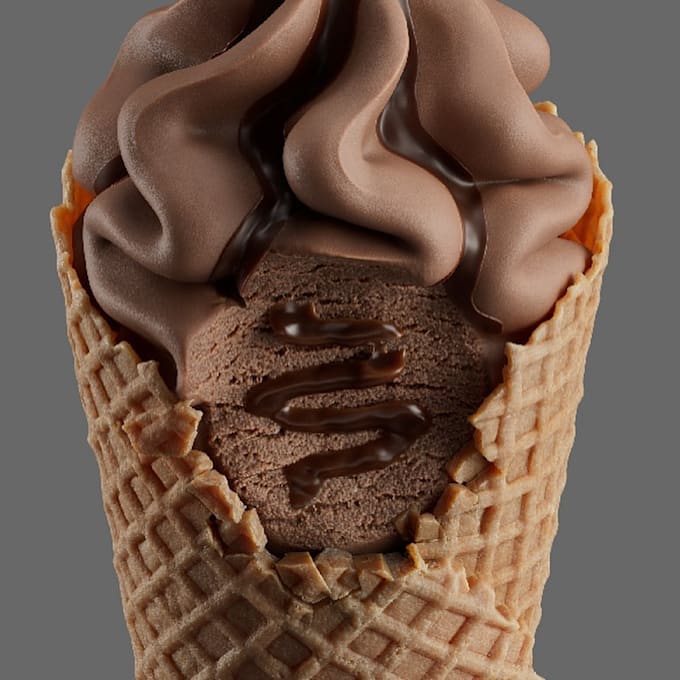 Do 3d food model, 3d food animation, 3d chocolate bar, 3d food, 3d cgi ...