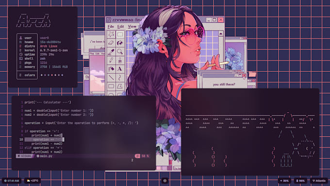 Rice hyprland to your satisfaction by Samarthba | Fiverr