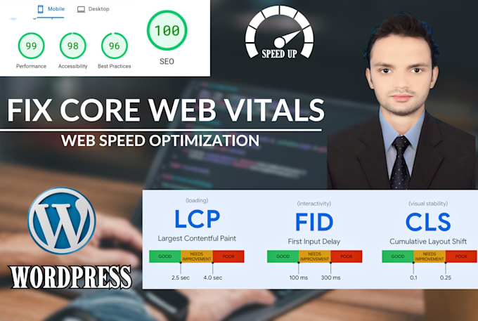 Do fast page loading increase wordpress website speed up insight by Wasimosultan | Fiverr