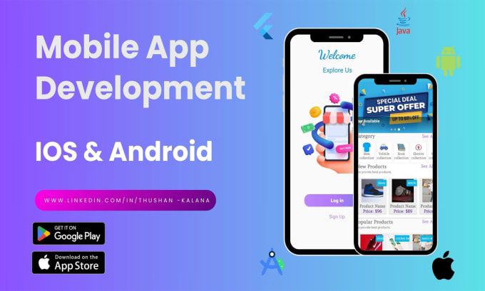 Do Mobile App Development For Android And Ios In Flutter And Android