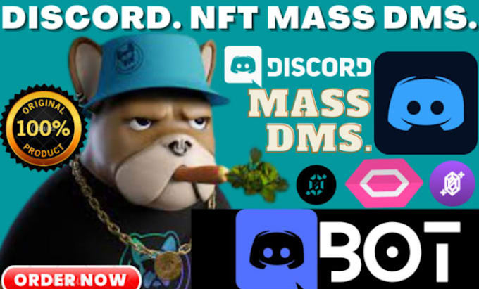 Do discord mass dm, nft mass dm, discord promotion by Rissa_quan001 | Fiverr