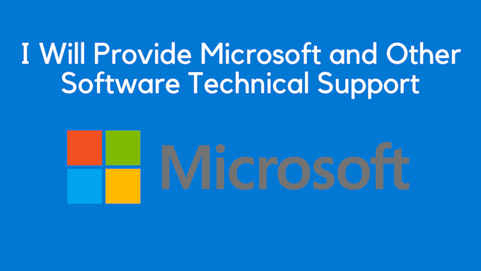 Provide microsoft and other software technical support by Alhazenrohan ...