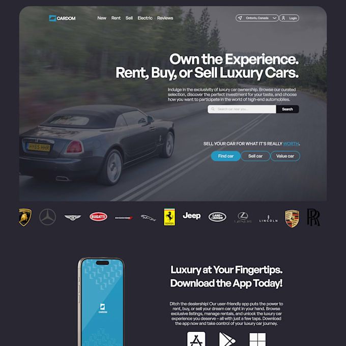 Develop responsive and unique landing pages using figma by Shahabas008 ...