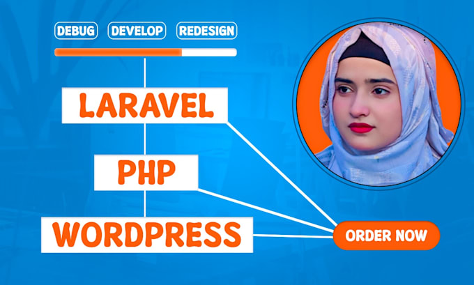 Fix or create php laravel and wordpress website by Fiza_dev | Fiverr