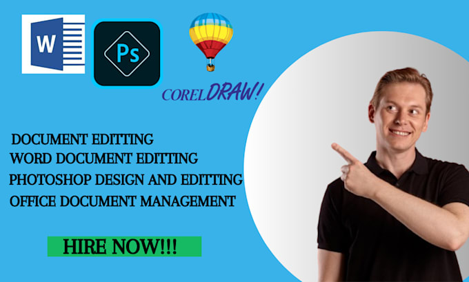 Format, edit, design, create microsoft photoshop word document by Toms ...