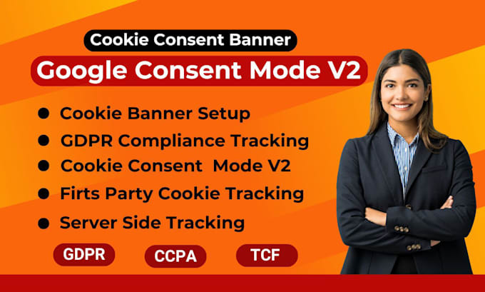 Setup cookie consent banner, google consent mode v2, gdpr, and cookies ...