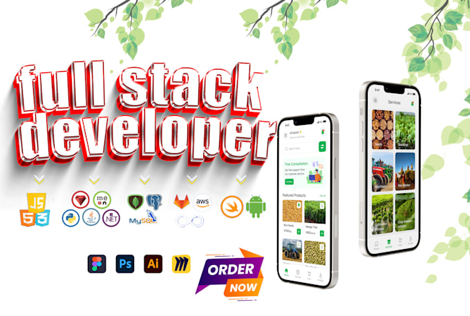 Be Your Full Stack Developer And Web App Using React Js Node Js Mongodb