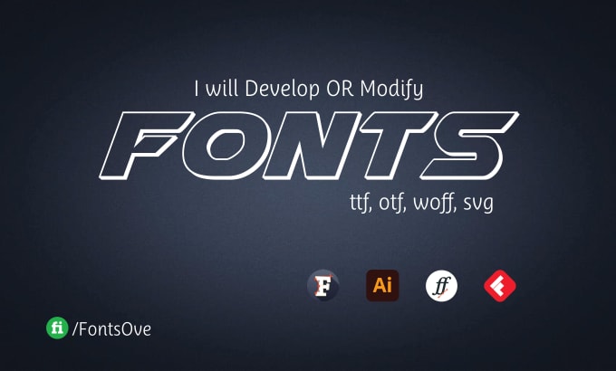 Create and modify custom font design ttf otf woff font files by ... Create and modify custom font design ttf otf woff font files by ...