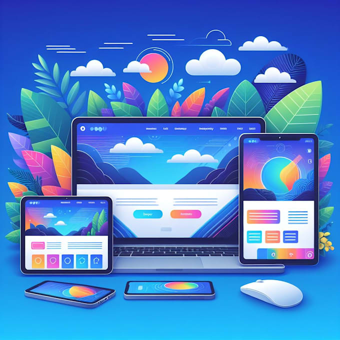 Develop responsive website, mobile and desktop applications by ...