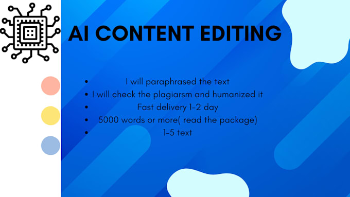 Rewrite your ai generated text and humanized it by Wr_123 | Fiverr