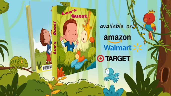 Create an animated promotion trailer video for your children book by ...