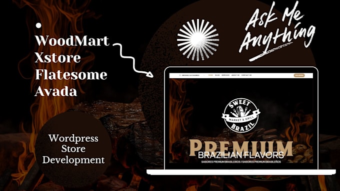 Customize woodmart, xstore, flatsome, avada wordpress theme for online store by Solid_atoms | Fiverr