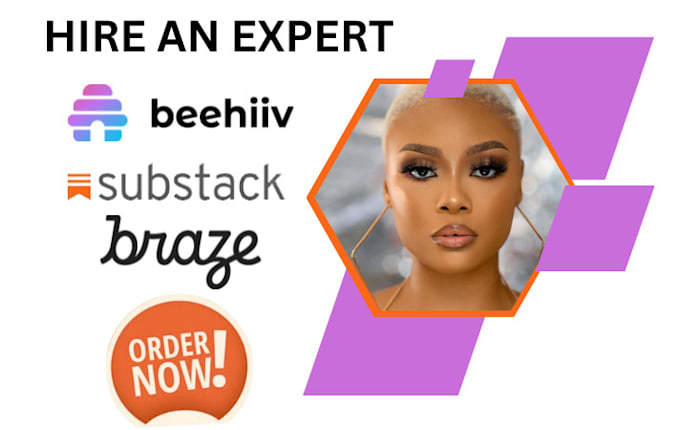 Create editable newsletter on beehiiv, beefree, substack braze, beehiiv landing by Ella_topmost ...