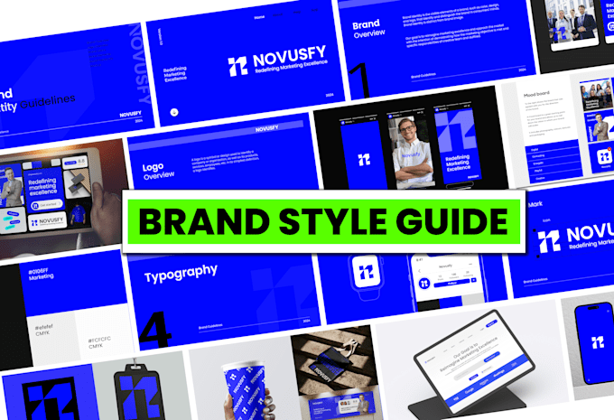 Design professional brand identity guidelines or brand style guide by ...