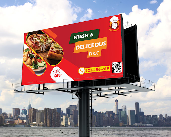 Create professional billboard, signboard and banner design by ...