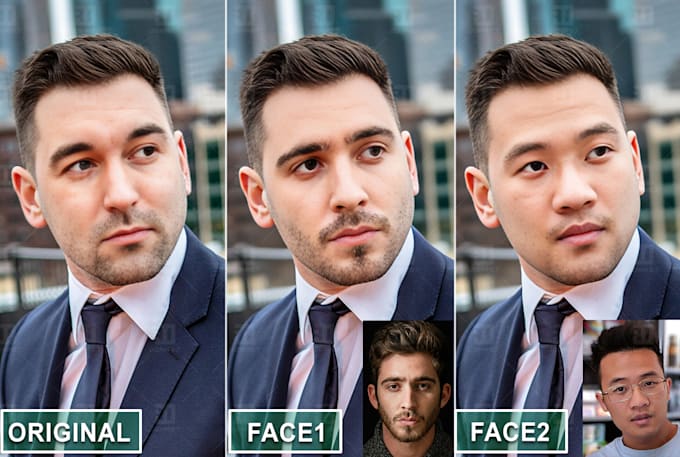 Realistically replace or swap faces in photos by Jonastaylee | Fiverr