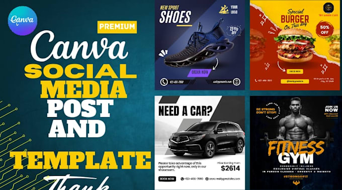 Canva social media post design by Freshdesign007 | Fiverr
