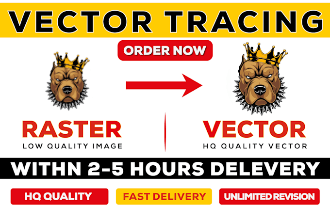 Vector tracing, vectorize image, convert logo to vector in adobe ...