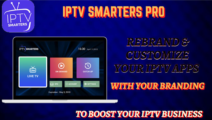 Build an iptv app with rebrand by Quwent | Fiverr