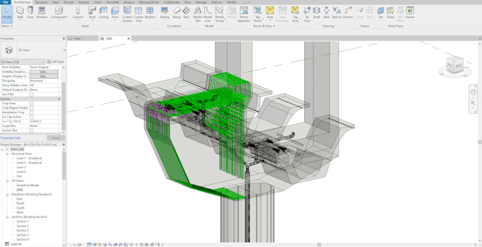 Provide construction shop drawings mainly bridge, with tendon clashing ...