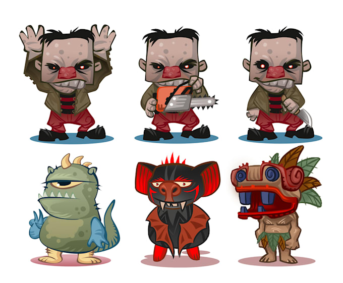 Draw fanny base characters and assets by Marcobaldi | Fiverr