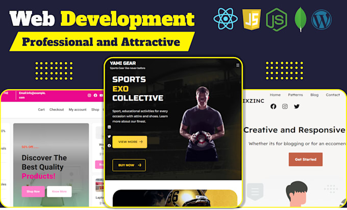 Be Your Full Stack Web Developer In React Node Express Mongodb By Anonymousstar07 Fiverr