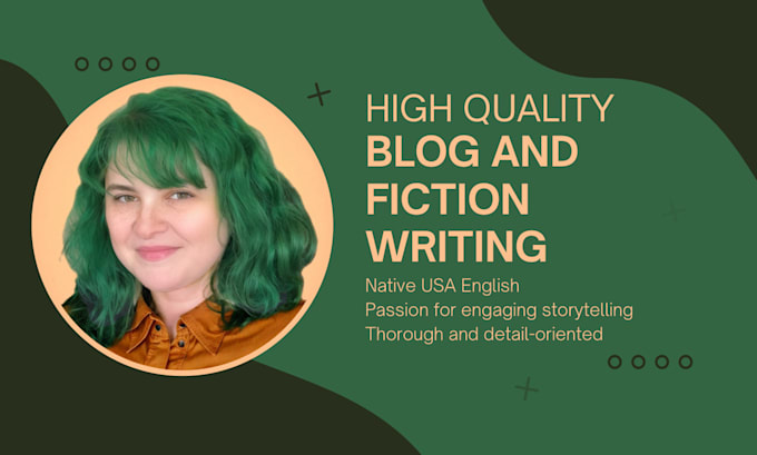 Write your story, blog post, or article by Gscheele3 | Fiverr