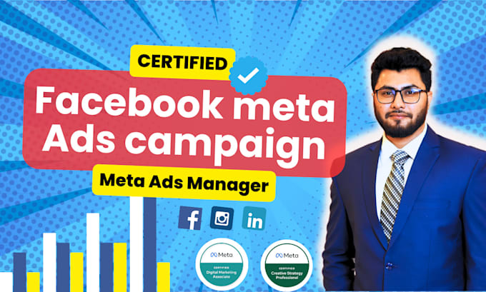 Do facebook meta ads campaign and meta ads manager by Asifislam923 | Fiverr