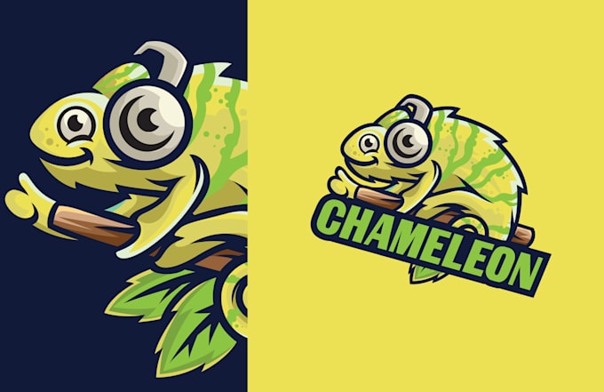 Create professional chameleon logo design that resonate with your ...