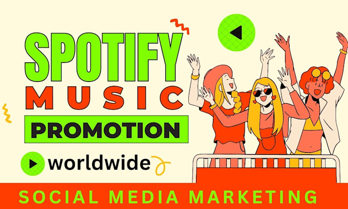 Do organic spotify music promotion using ads campaigns, spotify ...