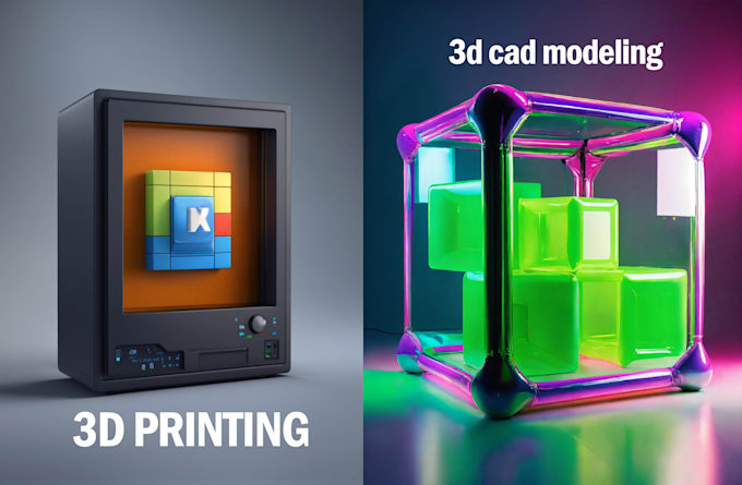 Do 3d Cad Modeling Cad Design 3d Printing Stl Dxf Obj By