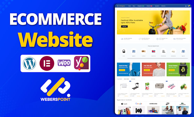 Build custom wordpress woocommerce website or wordpress website development by Freelancesajal ...