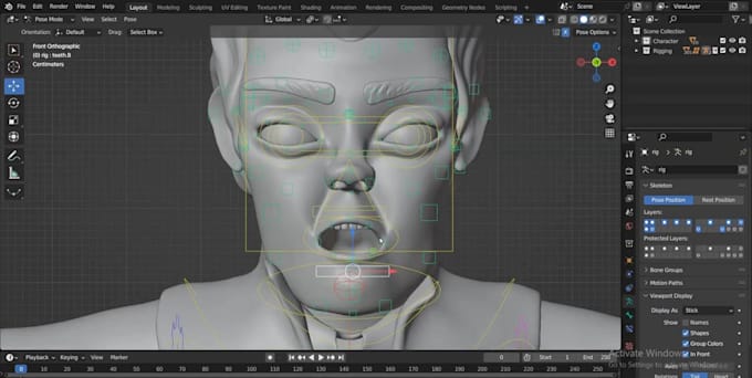 Model Texture Rig Animate 3d Character Rigging Rig3d In Maya Blender 3dmax By Simonannie03 
