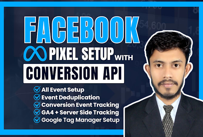Setup meta facebook pixel conversion api server side tracking by Kowser0marketer | Fiverr