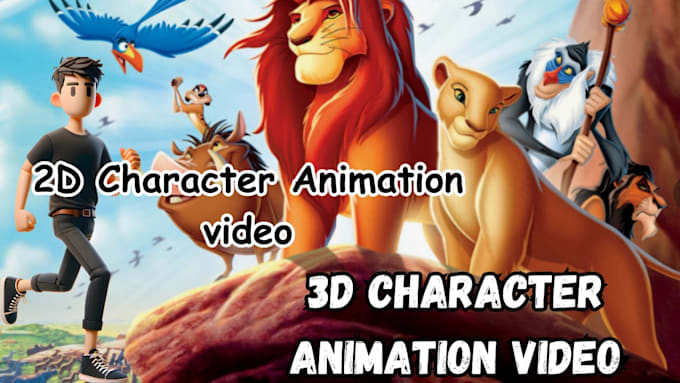 Make 2d and 3d animated explainer, cartoon animation video by Amber ...