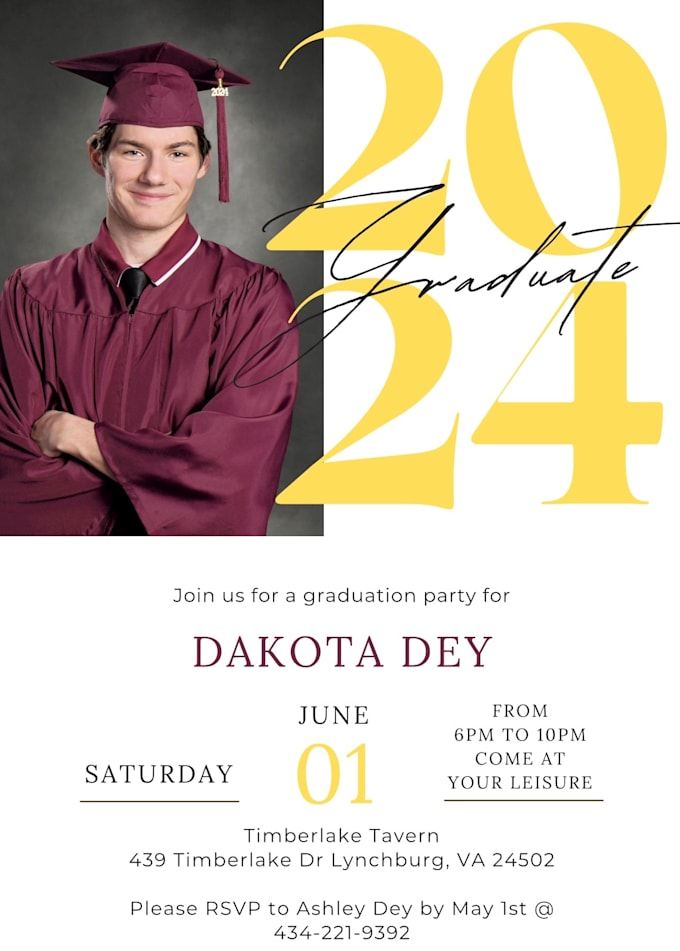 Create invitations, announcements, and flyers by Ash_dey | Fiverr