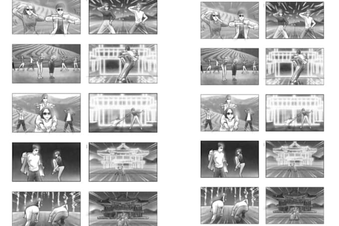 Create a art illustration, commercials, and digital storyboard for your ...