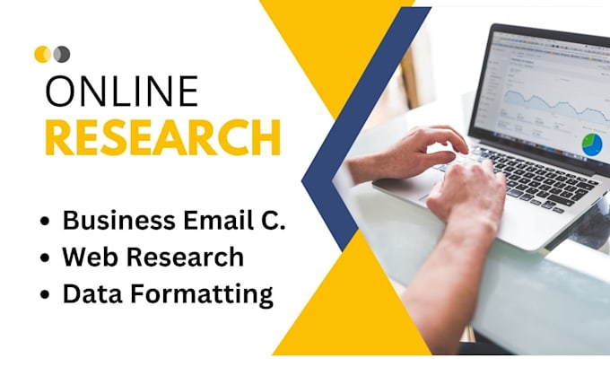 Do online research and find business email by Mosharof_25 | Fiverr