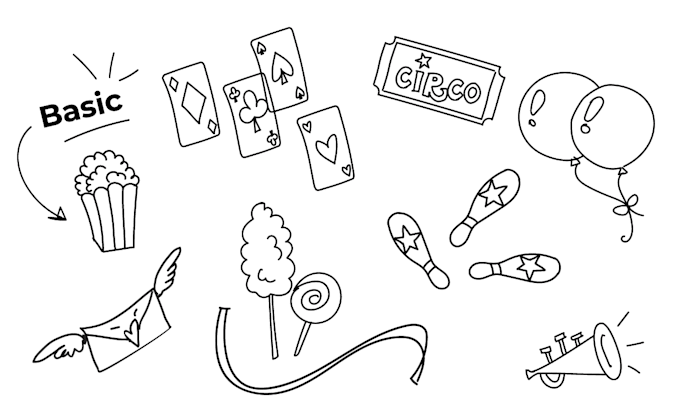 Draw cute line art minimalist doodle illustrations by Danielleparento ...